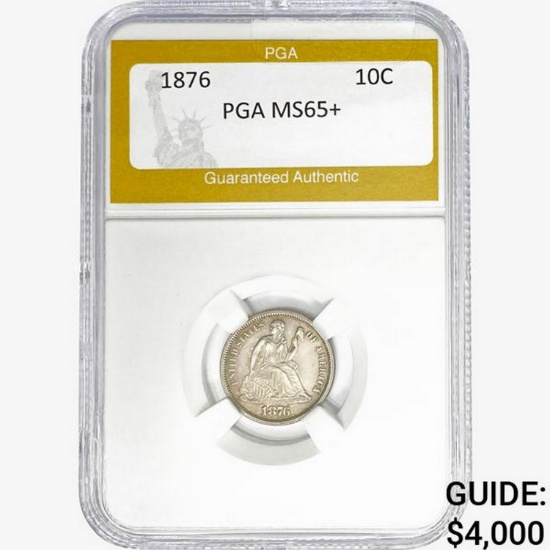 1867 Seated Liberty Dime PGA MS65+ | Coins & Currency Coins US Coins ...