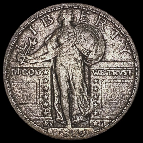 1919-D Standing Liberty Quarter LIGHTLY CIRCULATED | Coins & Currency Coins US Coins Quarters ...