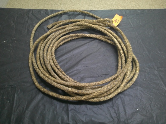 40FT RAWHIDE RIATA ROPE | Horse & Livestock Horse Tack | Online ...