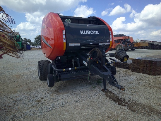 KUBOTA BV5160 ROUND BALER W/ MONITOR | Farm Equipment & Machinery Hay ...