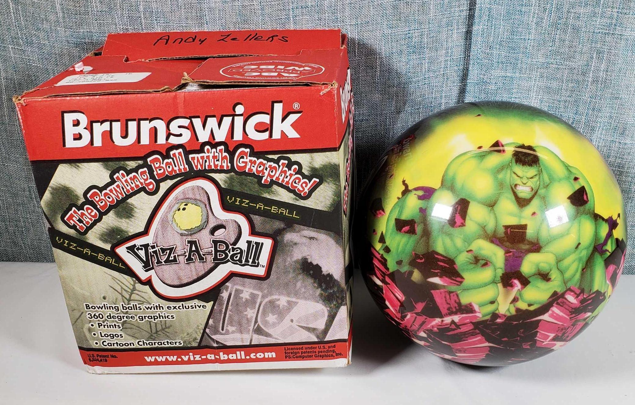Hulk Bowling Ball