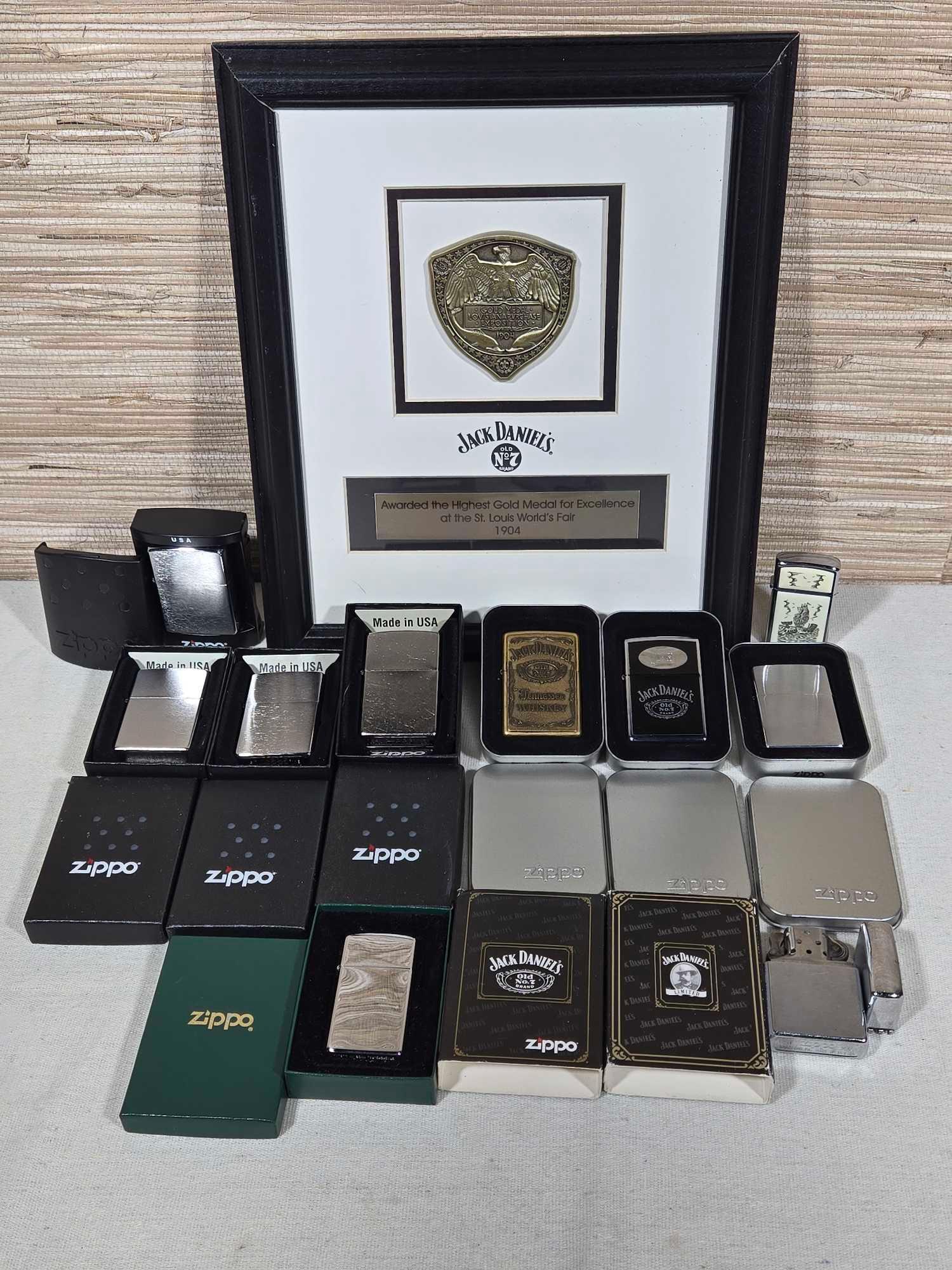 Collection of Zippo Lighters Most New in Boxes | Proxibid
