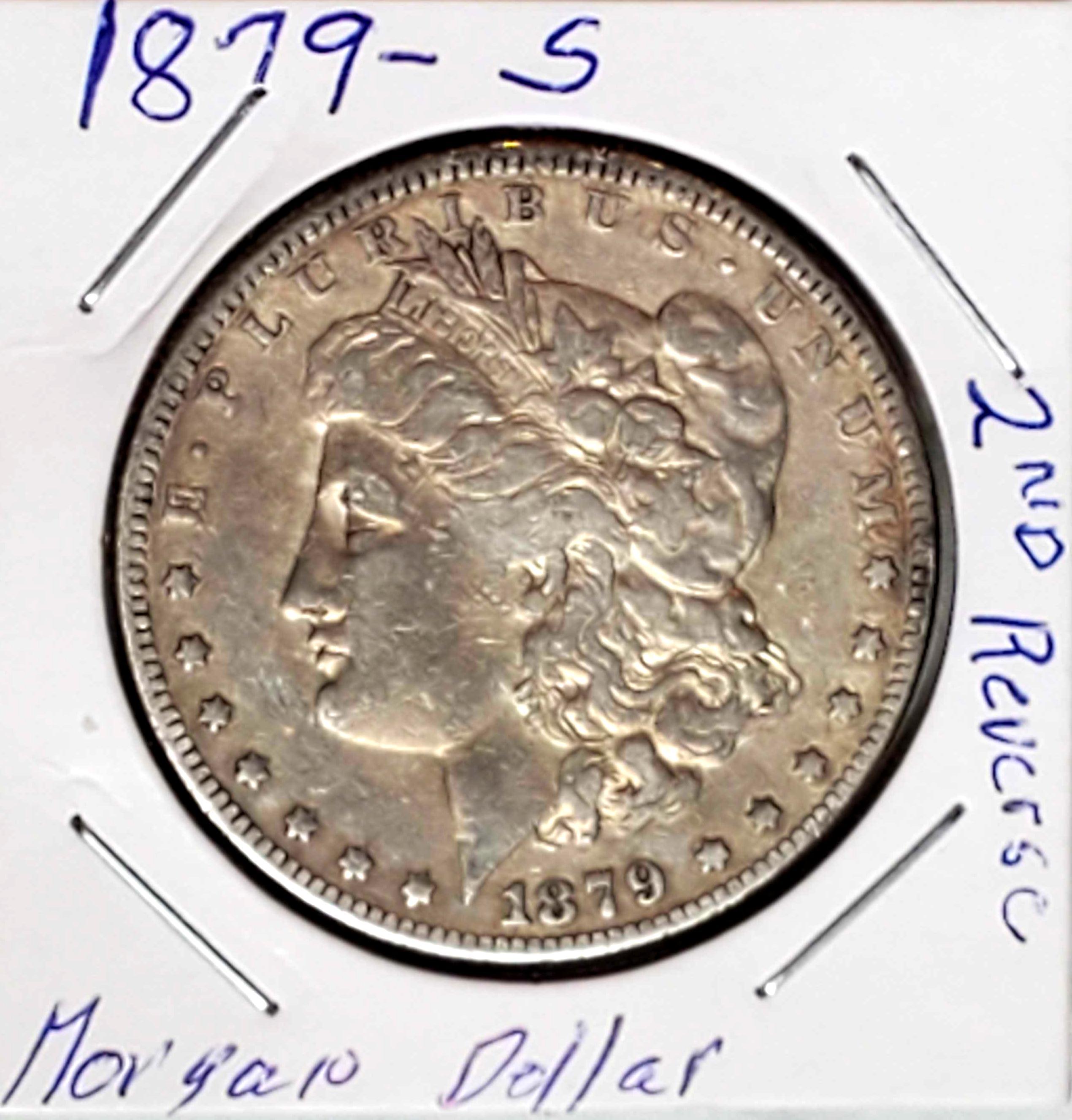 1879-S US Morgan Silver Dollar, 2nd Reverse | Proxibid