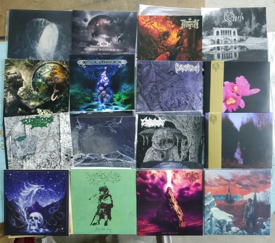 16 Limited Special Edition Multi Color Variants Death Metal Vinyl ...