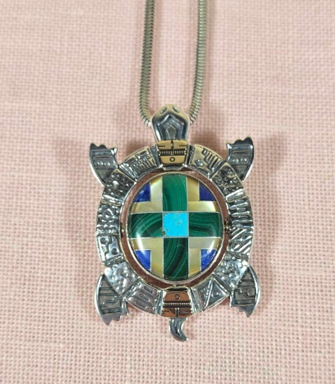 Roderick Tenorio Carolyn Pollack Relios Sterling Silver and 14k Inlay ...