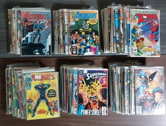 105+ Vintage Comics -72 Marvel, 26 DC, 6 Image, Malbu and Others | Art ...
