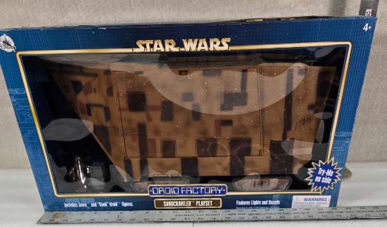 Star Wars Droid Factory Sandcrawler Playset in Original Box | Art ...