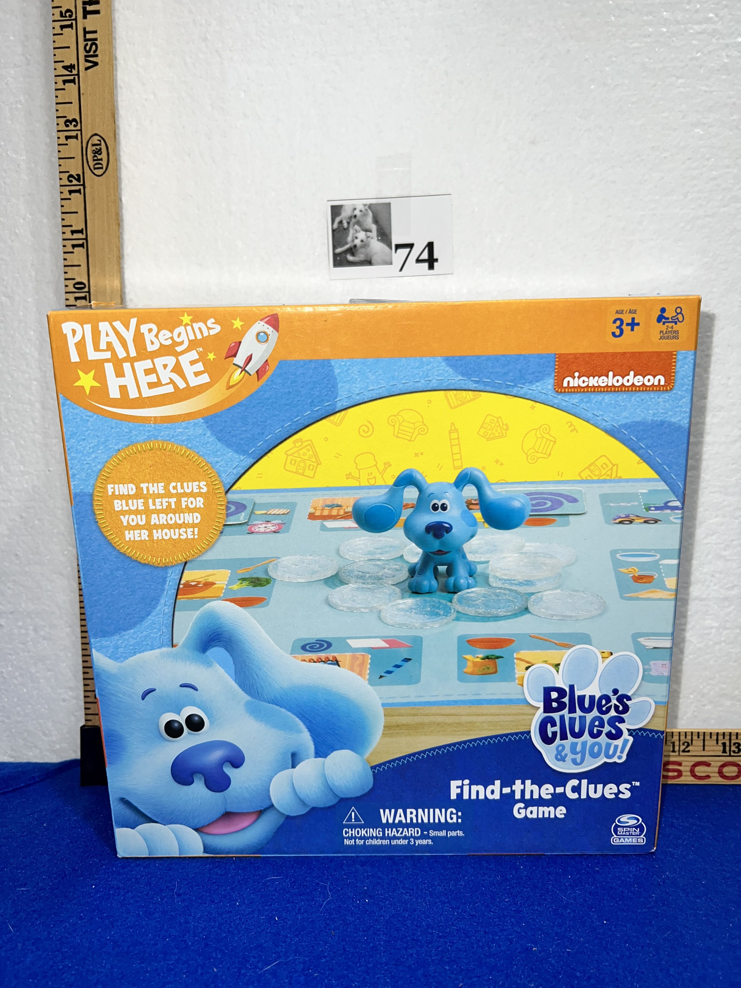 Blue's Clues Find the Clues Matching Game - new | Proxibid