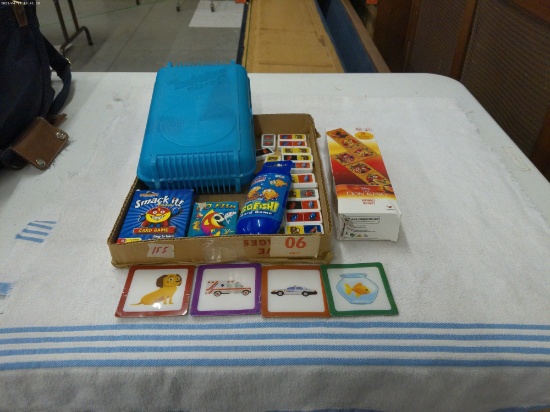 family game night lot, disney lion king and cars dominos, go fish and ...