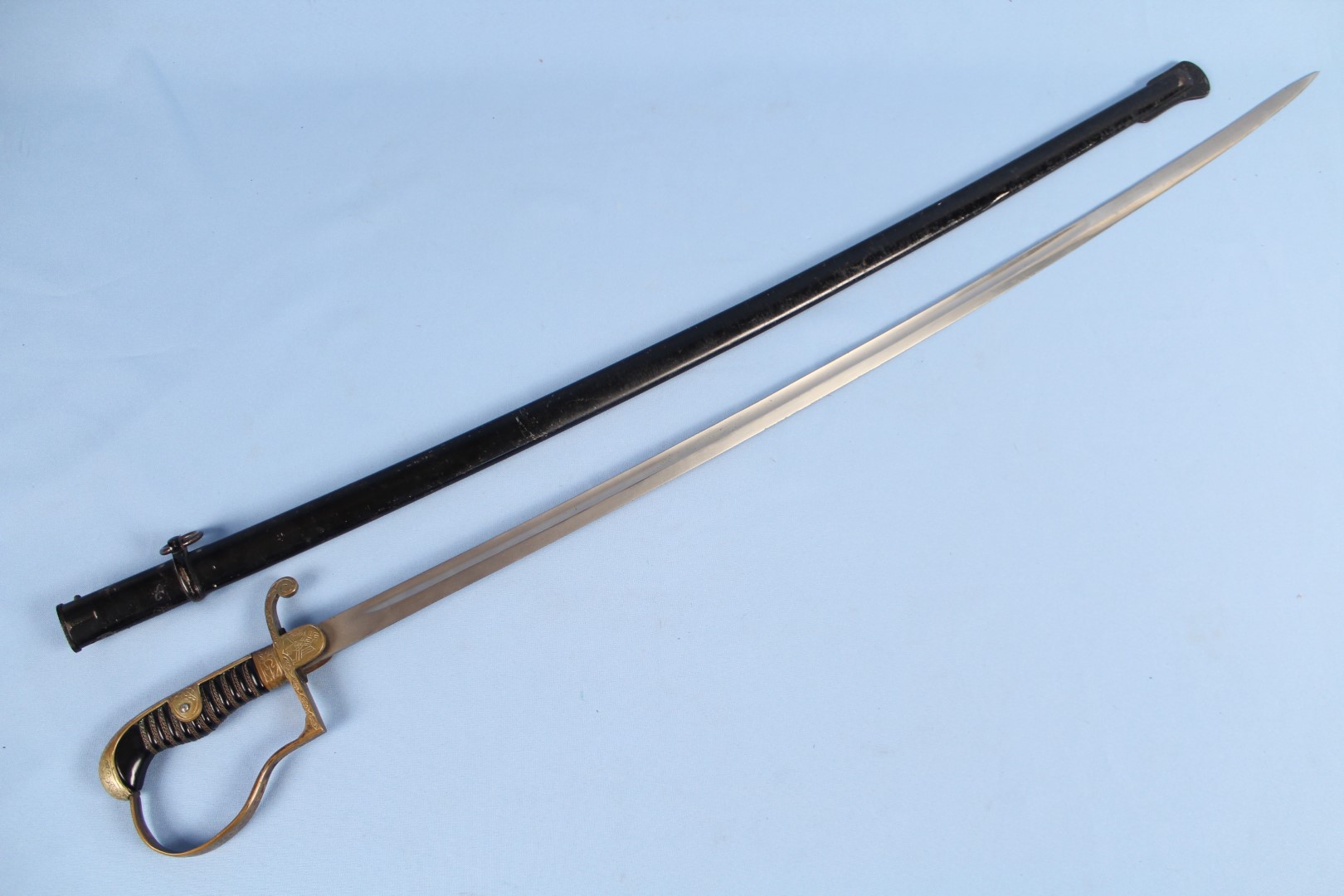 Wwii German Nazi Officers Sword W/ Scabbard | Proxibid