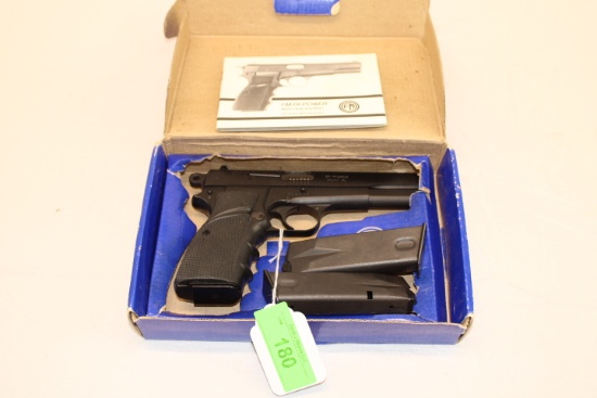 FM "Hi-Power" 9mm Pistol with 3- 14 Round Magazines. New! | Guns ...