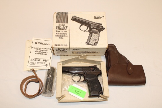 Baikal Russian 9mm Makarov Pistol with Original Box & Holster | Guns ...