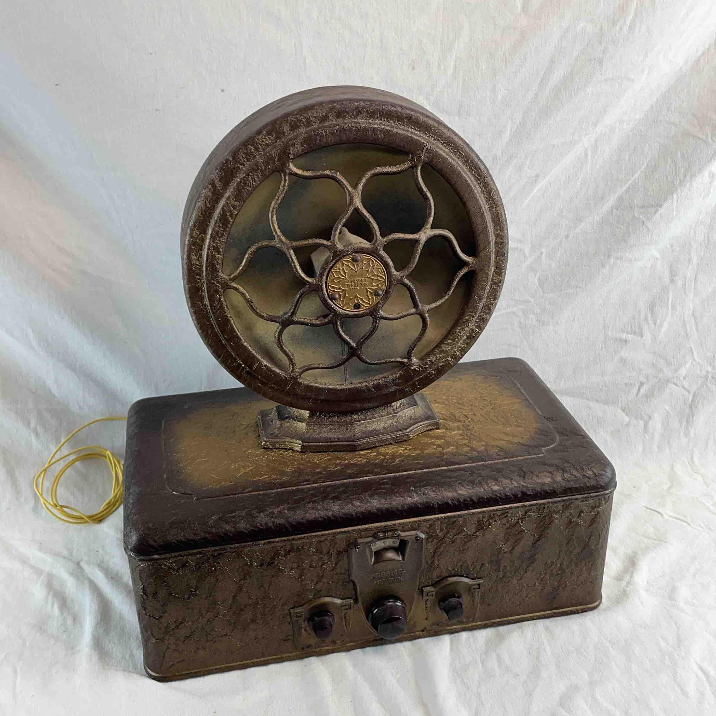 Old Crosley Showbox Radio W/Speaker | Proxibid