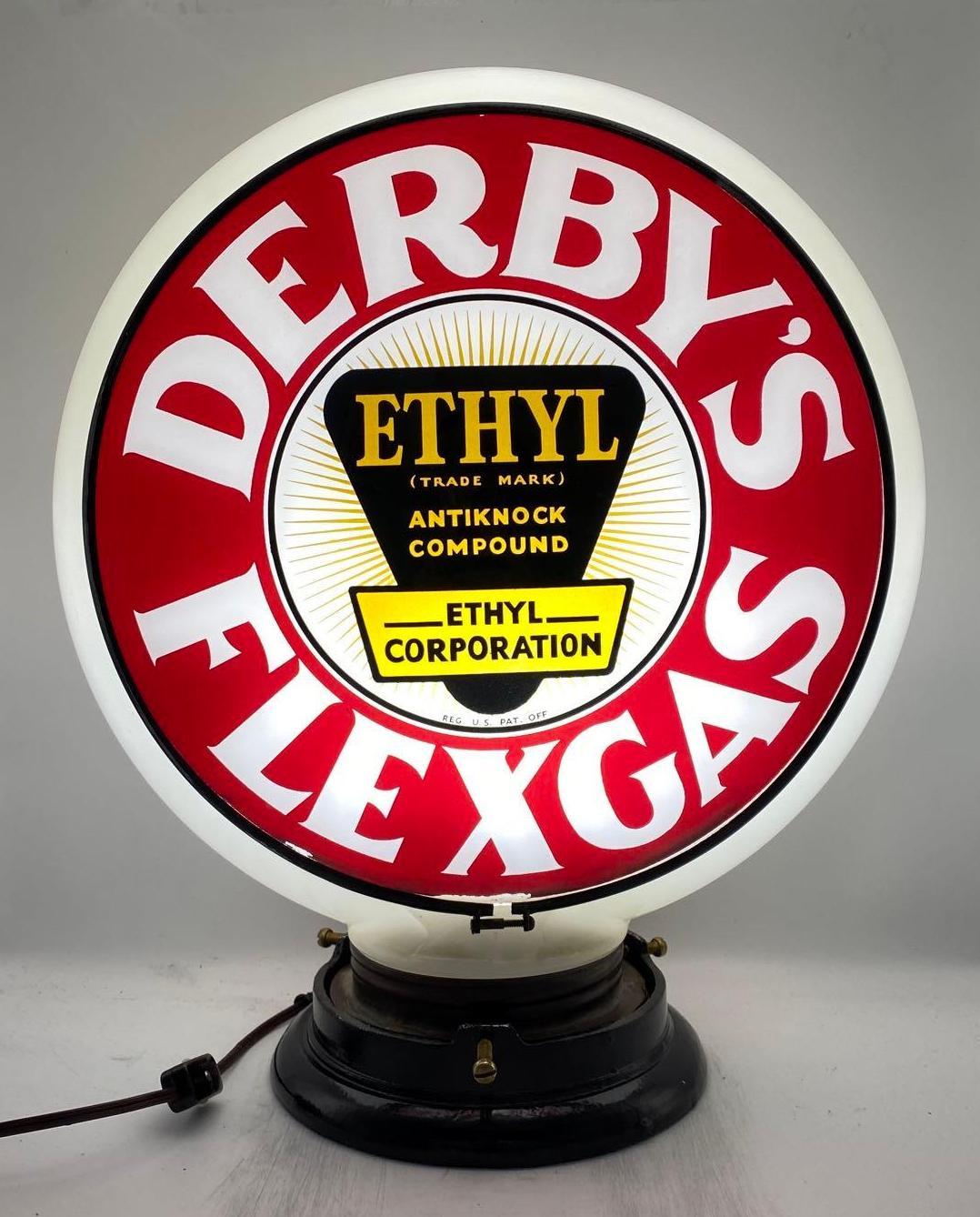 Derby's Flexgas Ethyl Gill Body Gasoline Pump | Proxibid