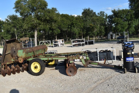 7' JD OFFSET DISC W/ SEED BOX | Online Auctions | Proxibid