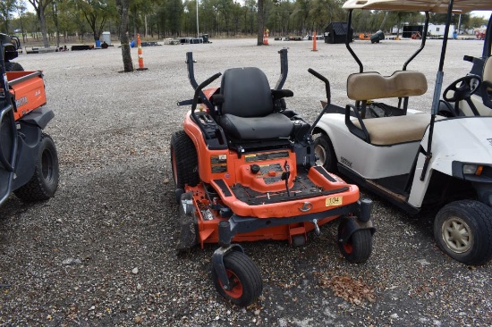 KUBOTA ZD221 ZERO TURN MOWER (NOT RUNNING) (SERIAL # 34541) (SHOWING ...