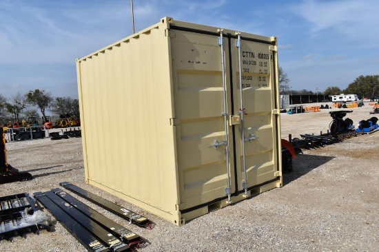 87" X 10' STORAGE CONTAINER | Heavy Construction Equipment Light ...