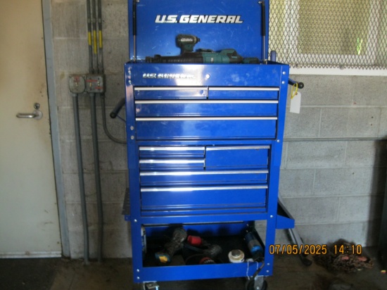 US General Tool Box with all tools | Online Auctions | Proxibid