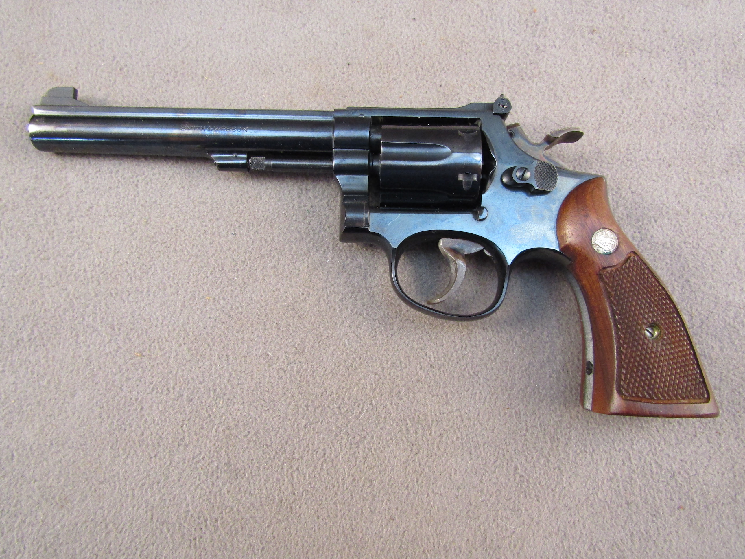 handgun: S&W Model 14-2, Revolver, .38spl, 6 | Proxibid