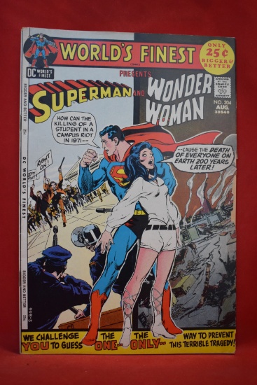 WORLDS FINEST #204 | SUPERMAN AND WONDER WOMAN! | CLASSIC NEAL ADAMS ...