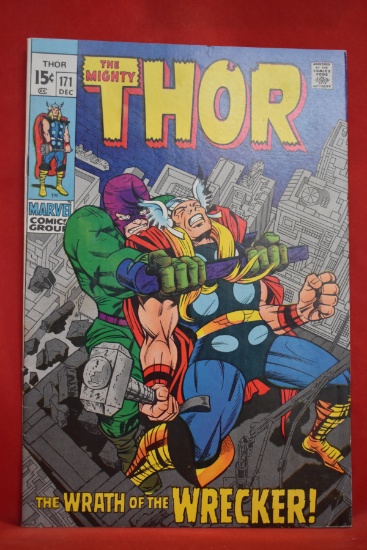 THOR #171 | THE WRATH OF THE WRECKER! | JACK KIRBY & STAN LEE - 1969 ...