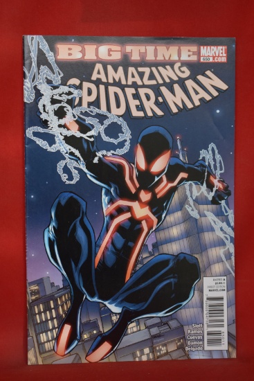 AMAZING SPIDERMAN #650 | DEBUT OF STEALTH SUIT, 1ST ULTIMATE SPIDER ...