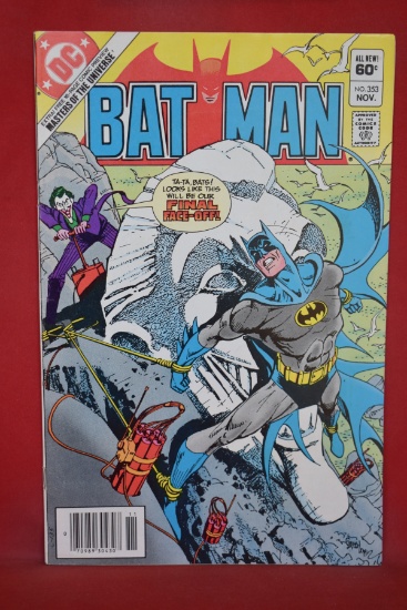 BATMAN #353 | KEY COVER ART FEATURING THE JOKER, JOKER USED THE NAME ...