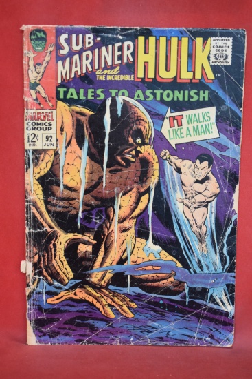 TALES TO ASTONISH #92 | IT WALKS LIKE A MAN - HECK/LEE - 1967 | *HEAVY ...