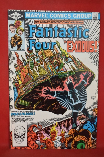 FANTASTIC FOUR #240 | 1ST LUNA MAXIMOFF, THE INHUMANS RELOCATE TO THE ...