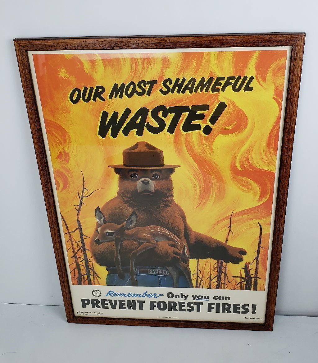Smokey The Bear Poster