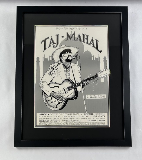 Monte Dolack Taj Mahal Signed Concert Poster | Art, Antiques ...