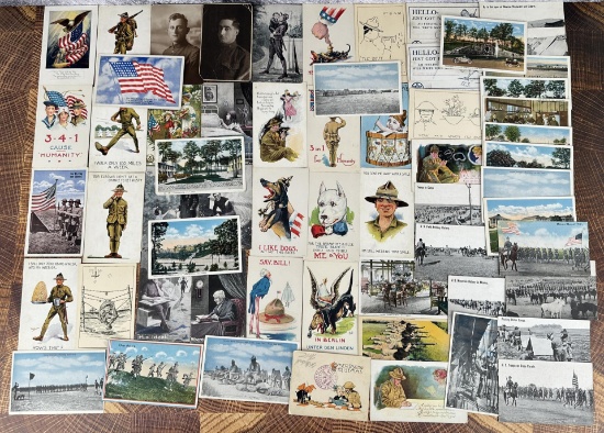 Collection of WWI WW1 US Propaganda Postcards | Guns & Military Artifacts Militaria WW1 & WW2 ...