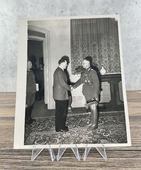 Adolf Hitler Meets Erwin Rommel Photo | Art, Antiques & Collectibles ...