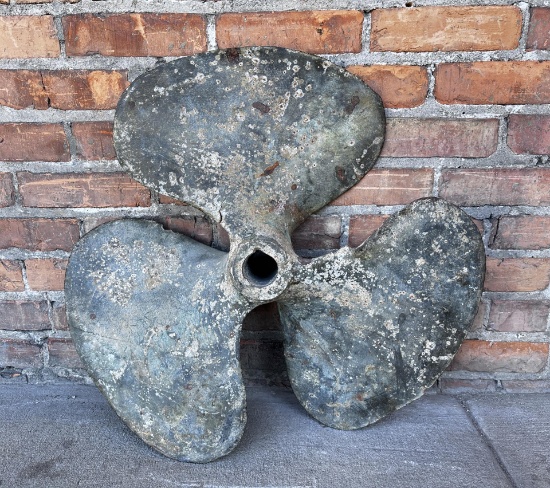 WW2 US Navy Columbian Bronze Propeller | Guns & Military Artifacts ...