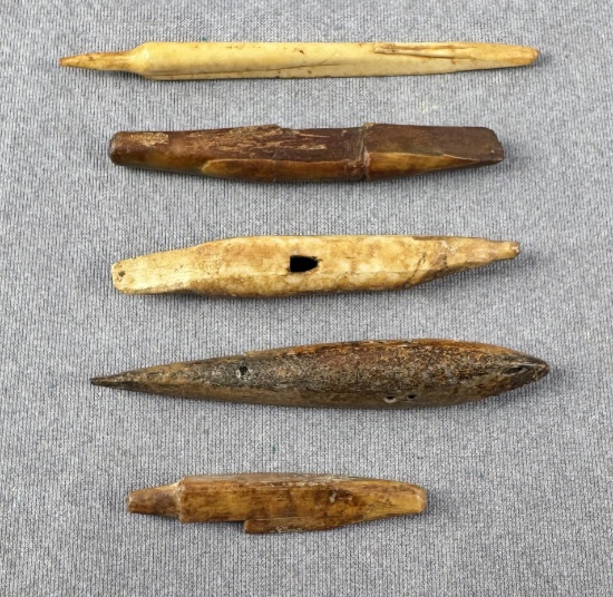 Ancient Thule Inuit Alaskan Eskimo Harpoon Points | Art, Antiques ...