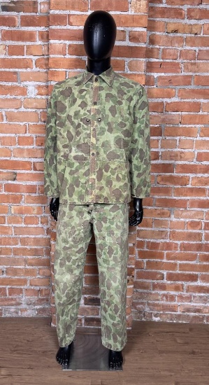 WW2 USMC Marine Corps Frogskin P42 Uniform | Guns & Military Artifacts ...