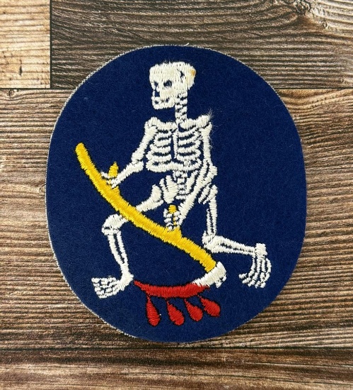 WW2 Grim Reaper 13th Bomb Squadron Patch | Guns & Military Artifacts ...