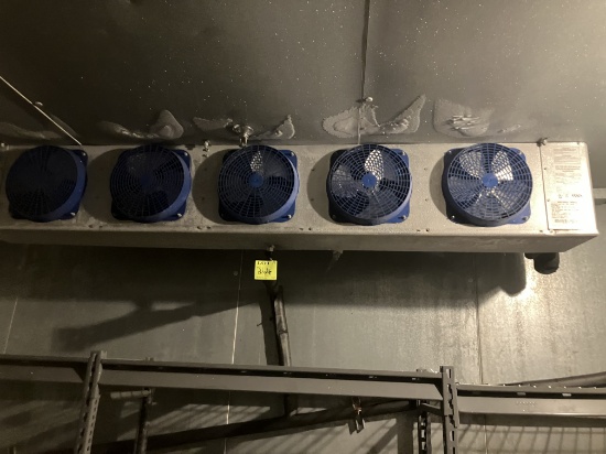 Walk in freezer blower fan, 5 fans in unit | Industrial Machinery ...