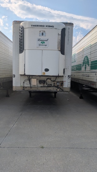 REEFER TRAILER ROLL UP DOOR SPRING RIDE WITH LIFT GATE | Heavy ...