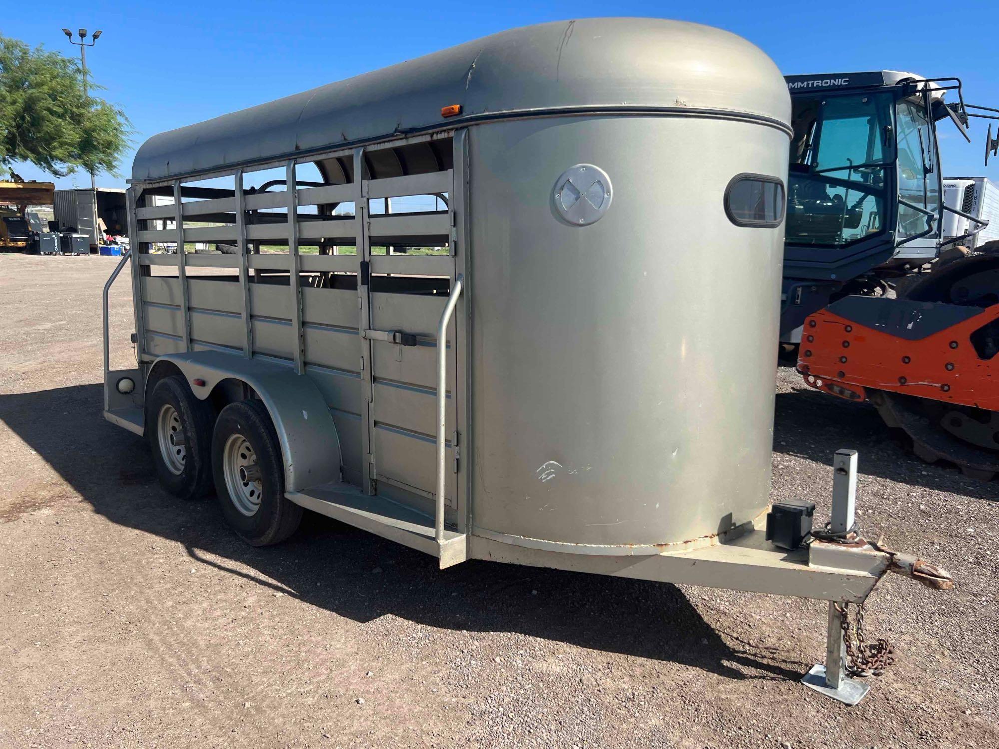 CM Trailers 14 Foot Stock Trailer | Proxibid