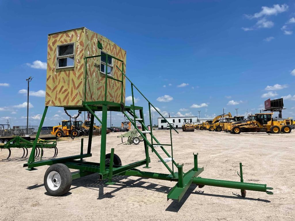 Homemade Hunting Blind On Trailer - Homemade Ftempo