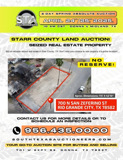Seized Real Estate Property in Rio Grande City, TX | Heavy Construction ...