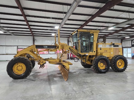 1998 Caterpillar 12H Motor Grader | Heavy Construction Equipment Motor ...