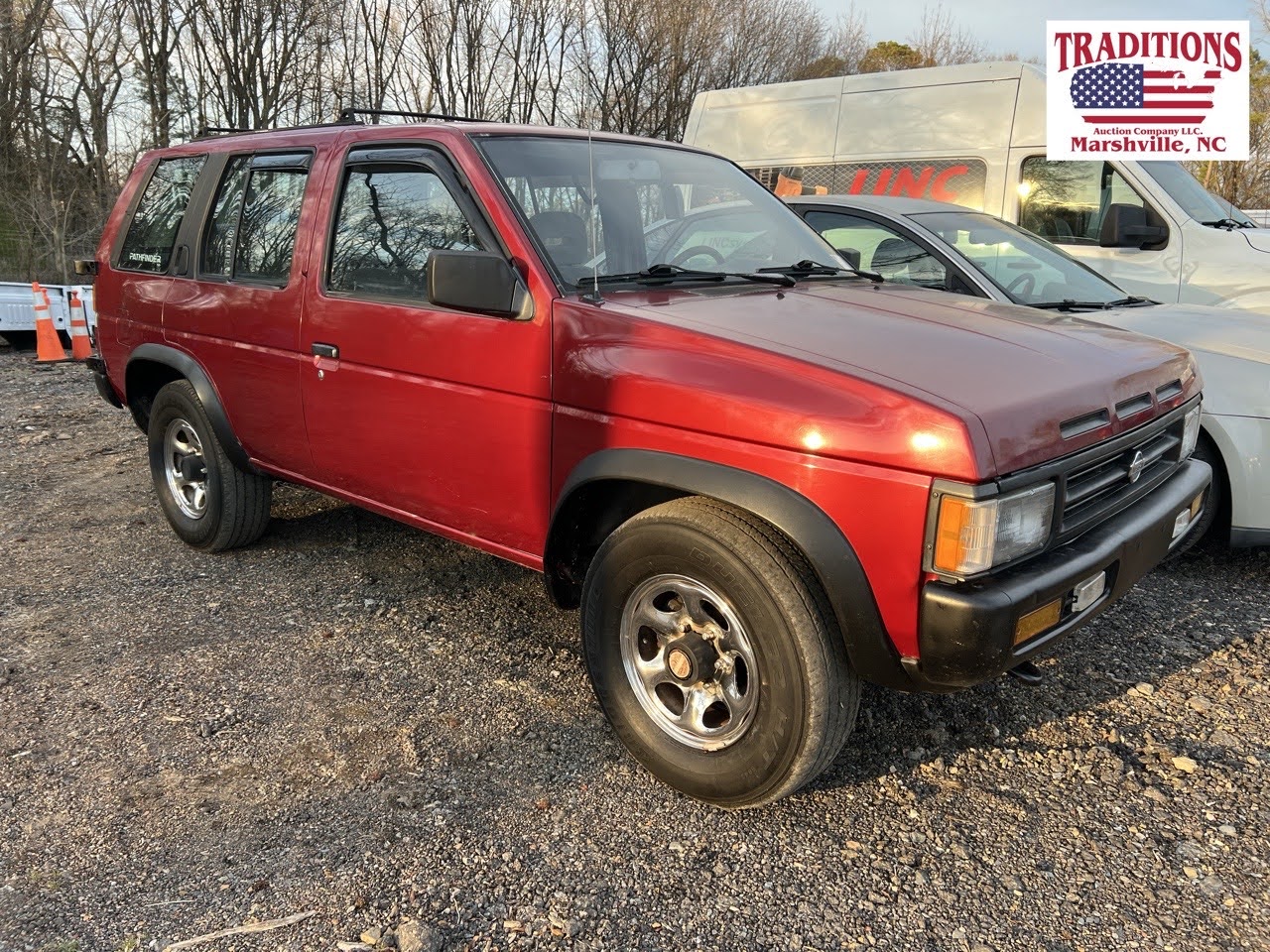 1995 Nissan Pathfinder Red Used 1995 Nissan Pathfinder For Sale In New