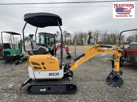 2025 IRE20 Mini Excavator - NEW | Online Auctions | Proxibid