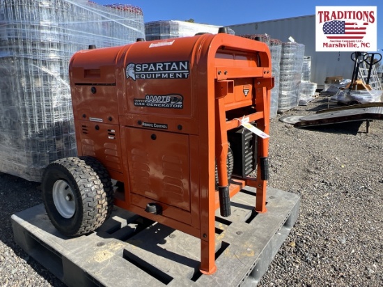 Spartan Equipment 9000TB Gas Generator | Online Auctions | Proxibid