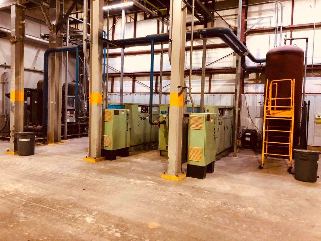 Sullair Model TS20-250H 250 HP Air Compressor | Proxibid