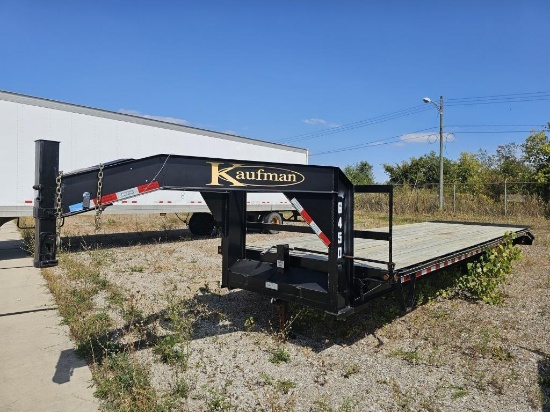2021 Kaufman 17,000LBS Capacity Dual Axle Gooseneck Trailer With Pop Up ...