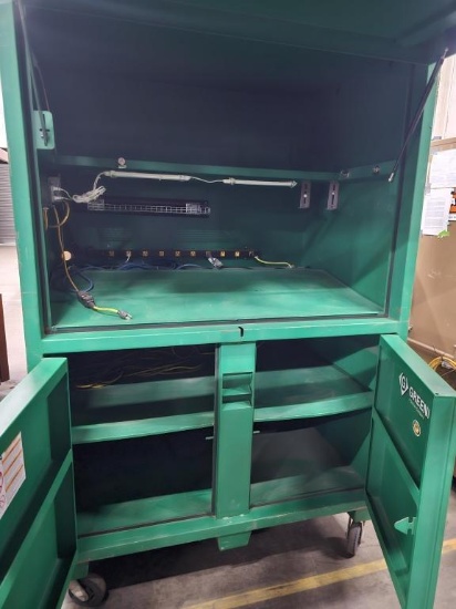 Greenlee Castered Forman's Site Workstation With Workstation, Lower ...