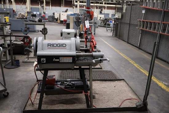 Ridgid 1224 Electric Pipe Threader S/N EB22660H02 | Industrial ...